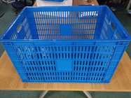 Stackable Plastic Moving Crate Plastic Turnover Box Industrial Storage Box  Logistics Box Solid Box supplier