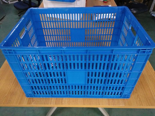 Stackable Plastic Moving Crate Plastic Turnover Box Industrial Storage Box  Logistics Box Solid Box supplier