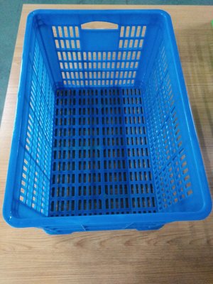 Stackable Plastic Moving Crate Plastic Turnover Box Industrial Storage Box  Logistics Box Solid Box supplier