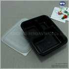 3-Compartment Takeaway Plastic Food Container-Microwavable Disposable Container-Disposable PP plactic Food Containers supplier