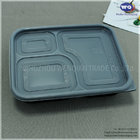 3-Compartment Takeaway Plastic Food Container-Microwavable Disposable Container-Disposable PP plactic Food Containers supplier