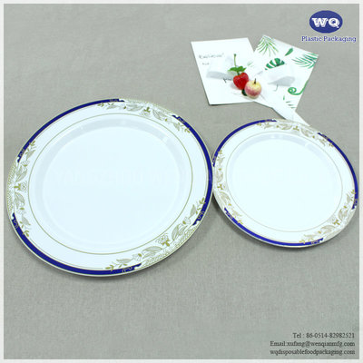 7.5 Inch/10 Inch Disposable Plastic Dinner Plate,High Heat Resistant Wholesale Plate,Round Plate For Dinner supplier