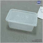 Clear Bento Lunch Boxes With Lids -Microwave Recyclable Food Containers-Food Grade PP Plastic Food Take Out Containers supplier