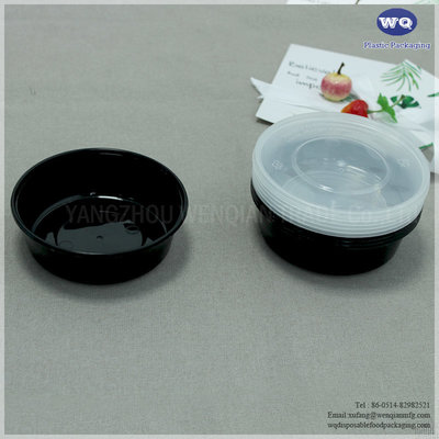 150ml Plastic Lunch Bowl With Lids-Food Grade PP Microwave Safe Disposable Salad Bowls-Disposable Soup Bowls With Lids supplier