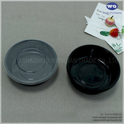 150ml Plastic Lunch Bowl With Lids-Food Grade PP Microwave Safe Disposable Salad Bowls-Disposable Soup Bowls With Lids supplier