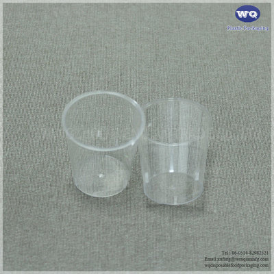 Wholesale 1oz Plastic Injection Wine Cup ,Single Use Clear Tumblers Cup Great For Juice,water-Disposable Espresso Cups supplier