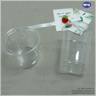 Disposable Food Serving Deli Container ,Hot Selling 32oz  Disposable Plastic Food PET Deli Containers With Dome Lid supplier