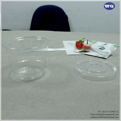 Disposable 5oz/8oz PET Transparent Jelly Cup Disposable Dessert Packaging Cup Plastic Food Soup Container Ice cream Cups supplier