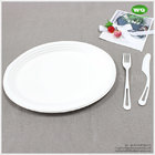Biodegradable 10/12 Inch Oval Platters Made From Natural Sugarcane Pulp- Bamboo Dinner Plate Melamine Dinner Plate supplier