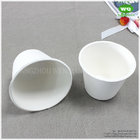 15oz(425ml) Biodegradable Bleached Sugarcane Bagasse  Cup With Lid -Easy Green Disposable Use Compostable Drinking Cup supplier