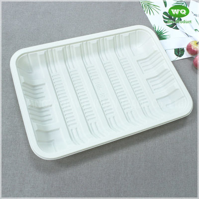 Eco-Friendly Bioplastic Meal Tray Variety Of Sizes Available-Manufacturer And Supplier Of Biodegradable PP Food Tray supplier