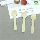 96mm Mini Wood Ice Cream Spoon,Disposable Taster Spoon For Cream Cake,Customized Food Grade Disposable Wooden Cutlery supplier