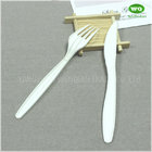 100% Compostable 7inch CPLA Cutlery Sets Heavyweight Disposable Biodegradable Bio-Based Plastic Utensils Silverware supplier