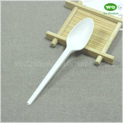 Bulk Compostable CPLA 4.7&quot; Ice Cream Spoon,Compostable Eco-Friendly Biodegradable Cornstarch, CPLA Disposable Spoon supplier