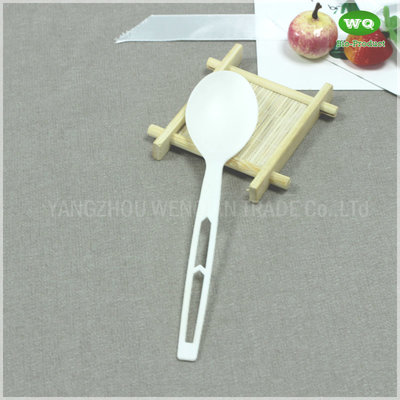 high quality 6 Inch Disposable Nature Color PLA Cutlery Sets-New Product Ideas Eco Friendly Cutlery Knife Fork And Spoon supplier