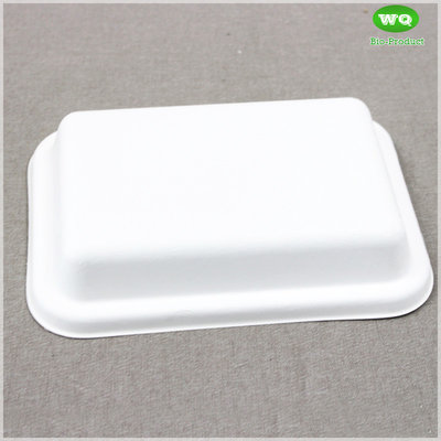 400ml Disposable Sugarcane Bagasse Potato Tray-High Quality Biodegradable Tableware/Disposable Sugarcane Tray Supplier supplier