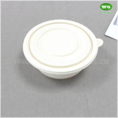 Eco-Friendly Material Corn Starch Bowls With Lids,Nature Colour Disposable Soup Bowls-Fast Food Package  Soup Bowls supplier