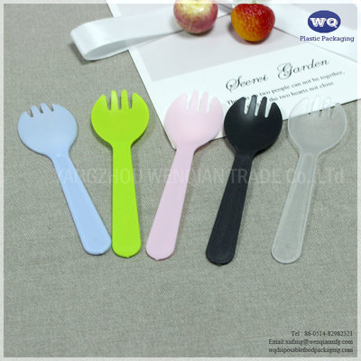 Colorful Disposable Cake Spork,Colorful Plastic Sporks For Birthday Wedding Party-Plastic Cutlery Sets Factory supplier