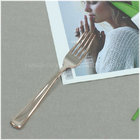 Disposable Rose Gold Plastic  Spoon Fork Knife Cutlery Set Wholesale High Quality 3 In 1 Cutlery Set Flatware Set supplier
