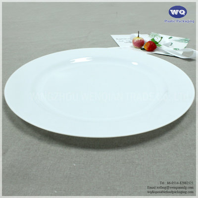 Wholesale 10.25 Inch  Plastic Plates, Heavy Duty Disposable Plates,best customer service elegant gold plastic plates supplier