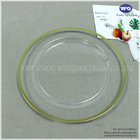 10.25 Inch Disposable Clear Plastic Salad/Dessert Plates- Premium Hard Plastic Appetizer Plates Disposable Plastic Plate supplier