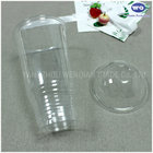 32 Oz Transparent PET Cups With Lid For  Coffee, Cold Drinks, Party, Plastic Disposable Cups-Disposable Cold Cups supplier