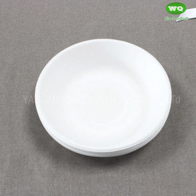 24oz Compostable Sugarcane Pulp Bowls- Wholesale astm d6400 Standard Biodegradable Bagasse pulp fast food package supplier