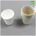 8oz Sugarcane Pulp Cup Compostable And Degradable 100%  Coffee Cups Recyclable  Cups Freezer Safe Plant pulp Cups supplier