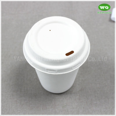 8oz Sugarcane Pulp Cup Compostable And Degradable 100%  Coffee Cups Recyclable  Cups Freezer Safe Plant pulp Cups supplier