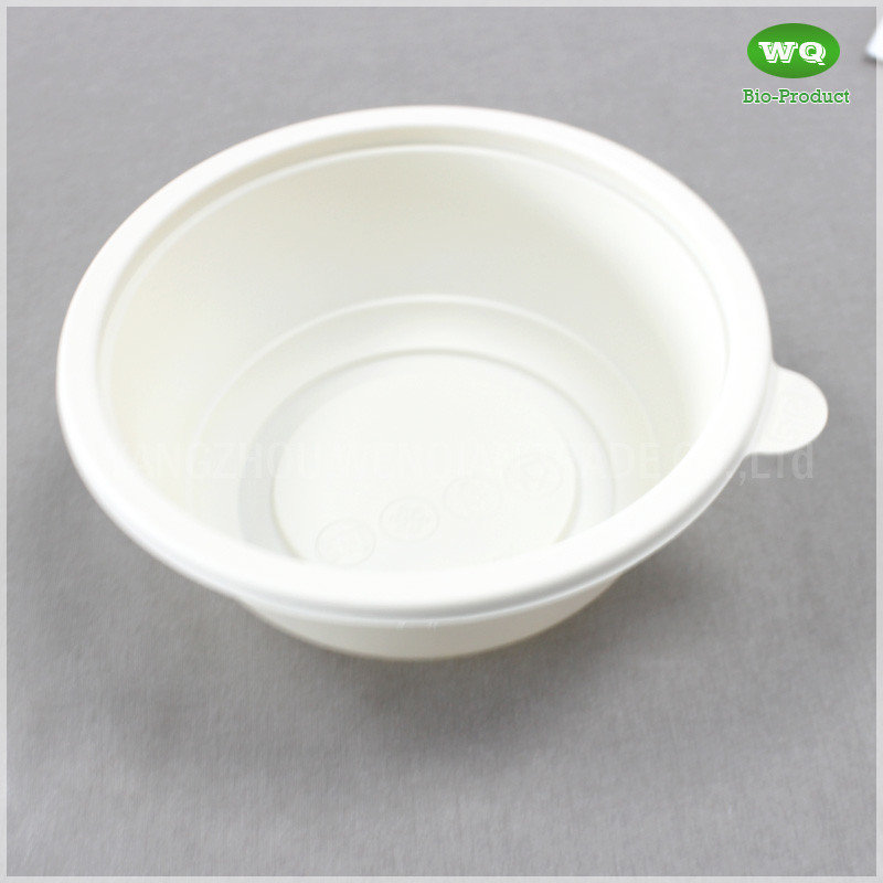 Eco-Friendly Material Corn Starch Bowls With Lids,Nature Colour Disposable Soup Bowls-Fast Food Package  Soup Bowls supplier